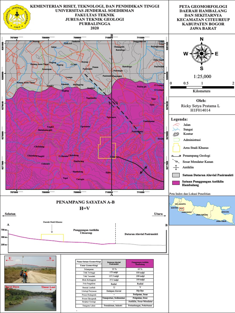 Peta Geomorfologi BMB | PDF