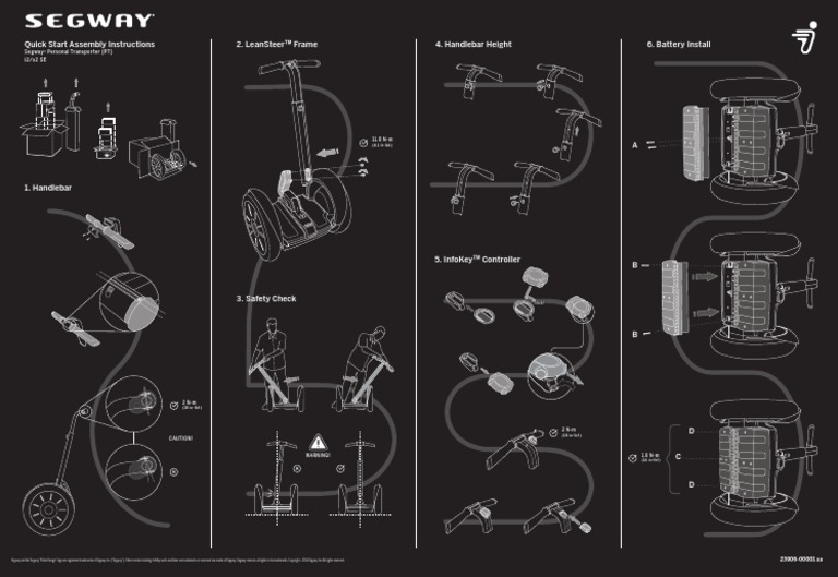 Segway I2 SE - Schnellstarter | PDF | Sustainable Transport | Zero ...