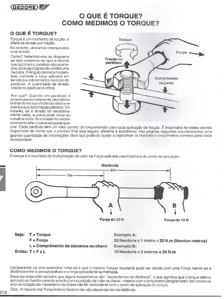 Cálculo de Torque | PDF