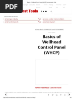 Basics of Wellhead Control Panel (WHCP) Instrumentation Tools Rev PDF ...