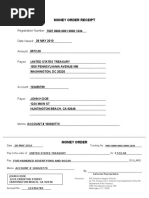 Postal Money Order Form Template | PDF | United States Postal Service ...