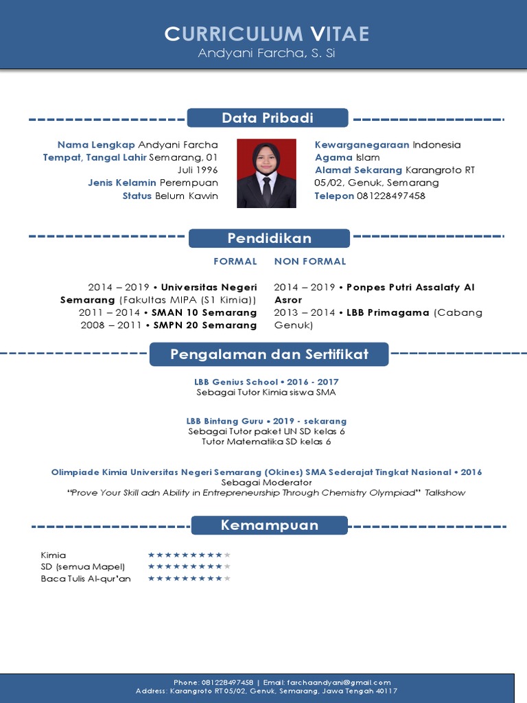 CV Bimbel | PDF