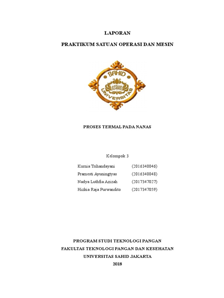 Proses Termal | PDF