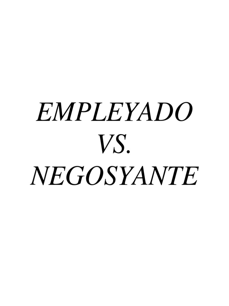 Empleyado VS | PDF