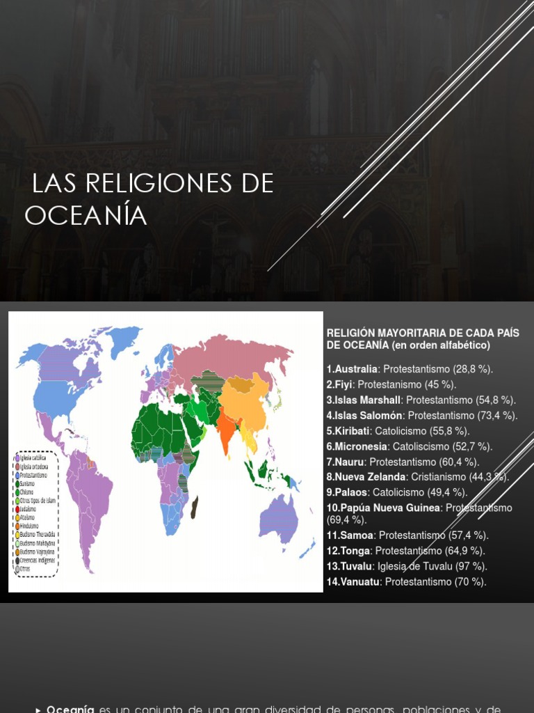 Oceania Religiones | Descargar gratis PDF | Oceanía | Minería