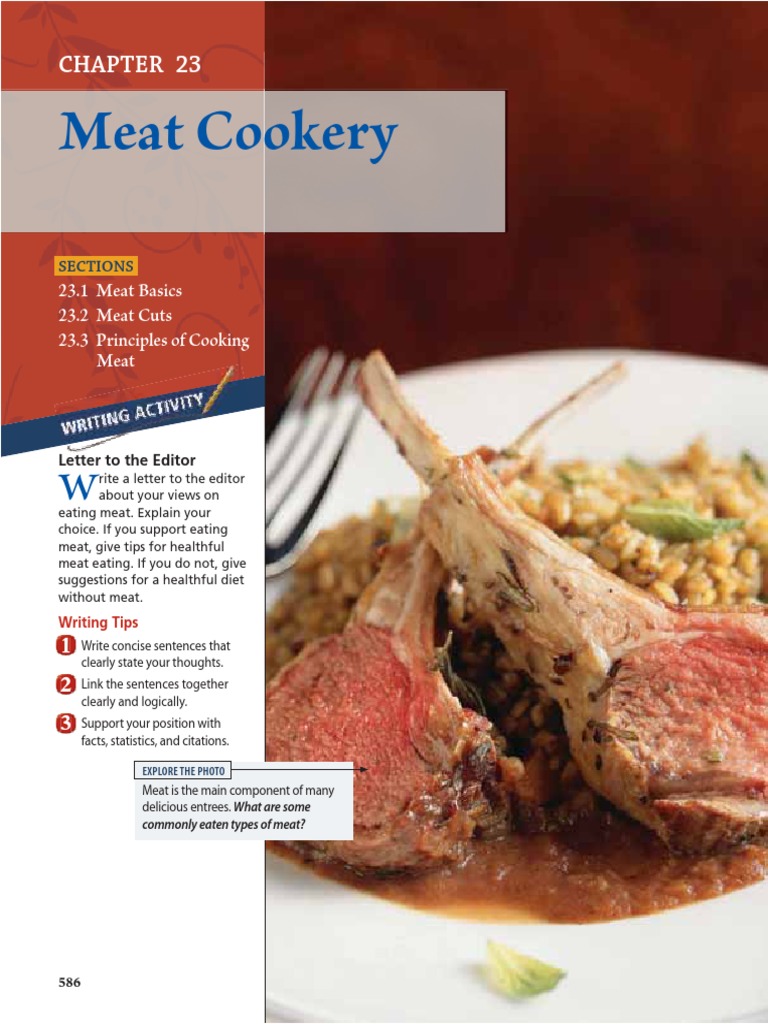 Understanding Meat Cookery Basics | PDF | Chuck Steak | Beef