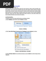 Cara Membuat Format Amplop Dan Print Amplop Surat Di Word | PDF