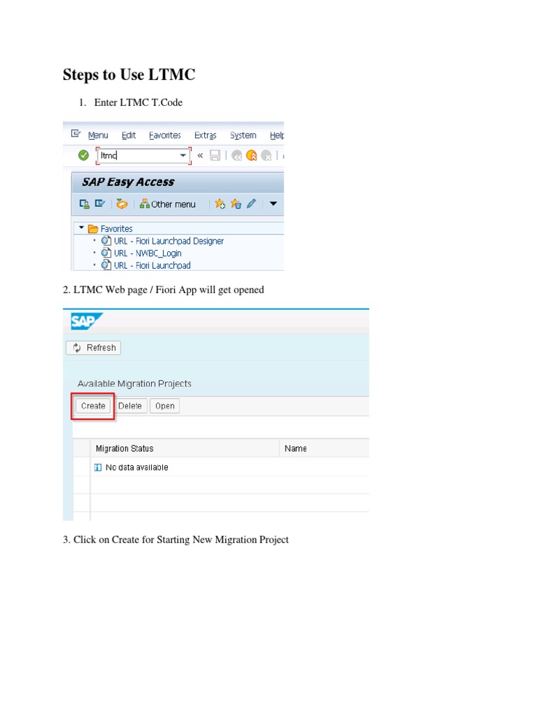 How To Use LTMC For Master Data Migration | Download Free PDF | Digital Technology | Computer Data