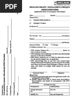 HDFC RTGS Form | PDF | Cheque | Debit Card