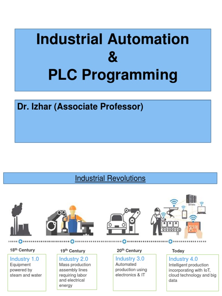 Lecture Slides | PDF | Programmable Logic Controller | Automation