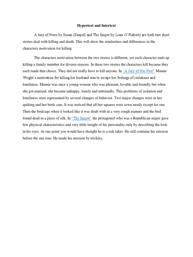 Hypertext and Intertext | PDF | Social Science | Mystery, Thriller ...