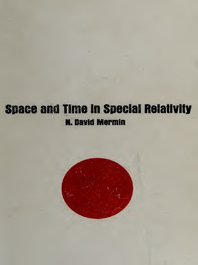 N. David Mermin - Space and Time in Special Relativity-McGraw-Hill, Inc ...