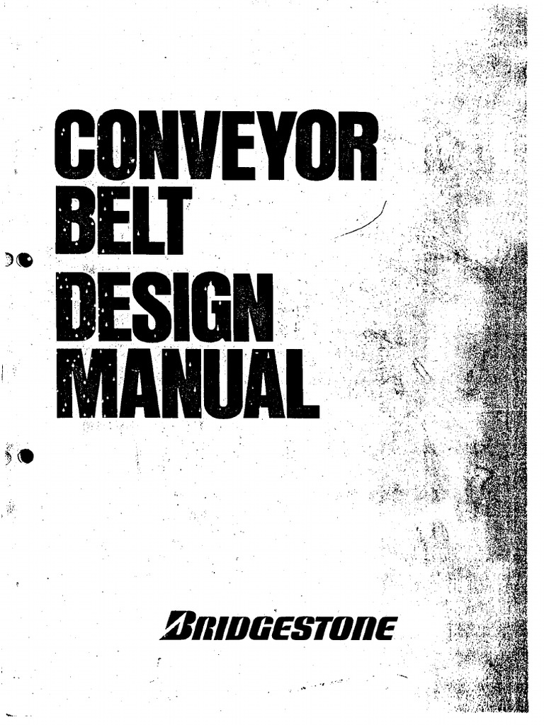 Conveyor Belt Design | PDF