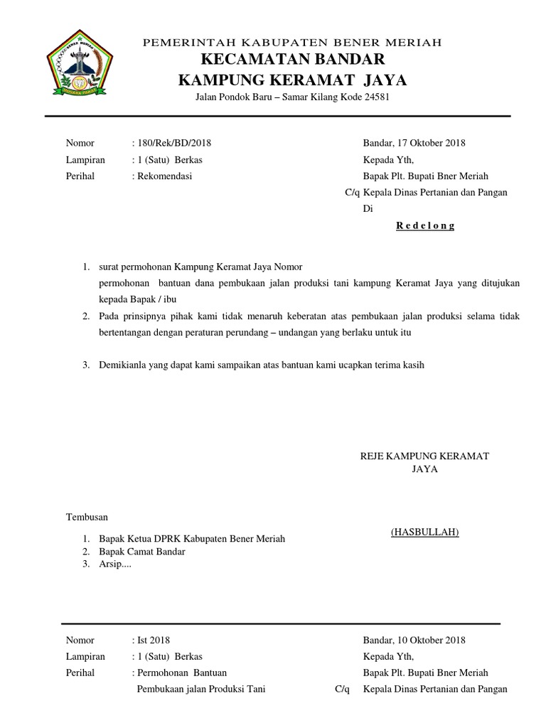 Proposal Pembukaan Jalan | PDF