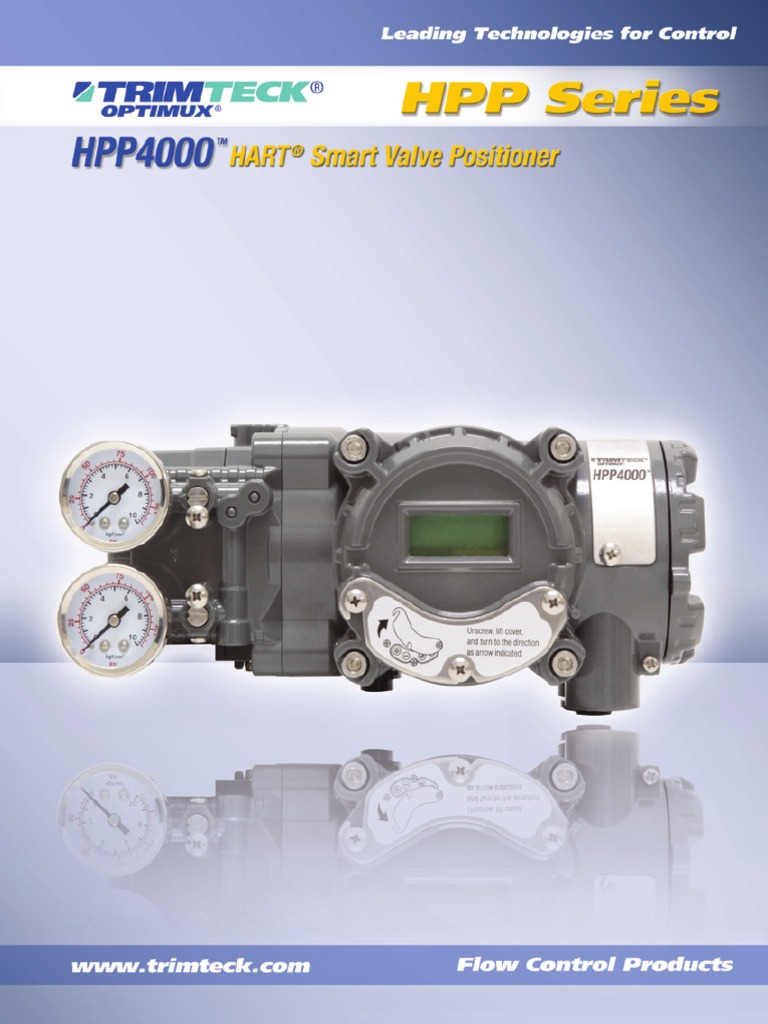 HPP4000 Digital Positioner | PDF | Valve | Electrical Engineering