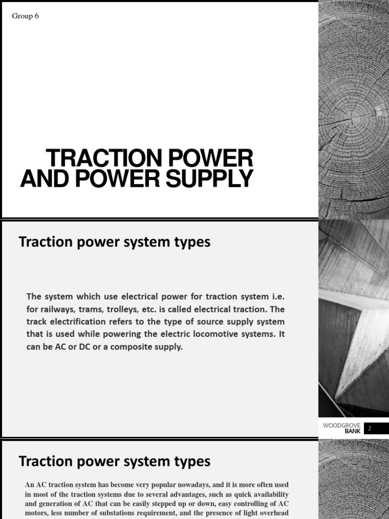 Traction Power and Power Supply | PDF | Electric Public Transport ...