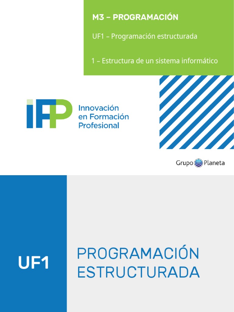 Estructura de Un Programa Informático PDF | PDF | Entorno de desarrollo integrado | Lenguaje de ...