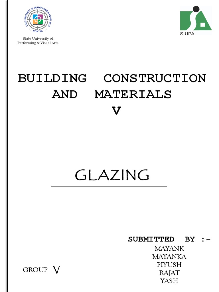 Glazing Report | PDF | Glasses | Window