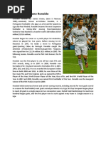 Cristiano Ronaldo Reading Comprehension | PDF | Uefa Champions League ...