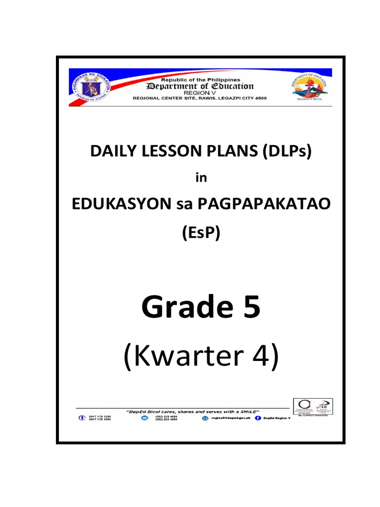 ESP 5 4th Quarter PDF | PDF | Southeast Asia | Languages Of Asia