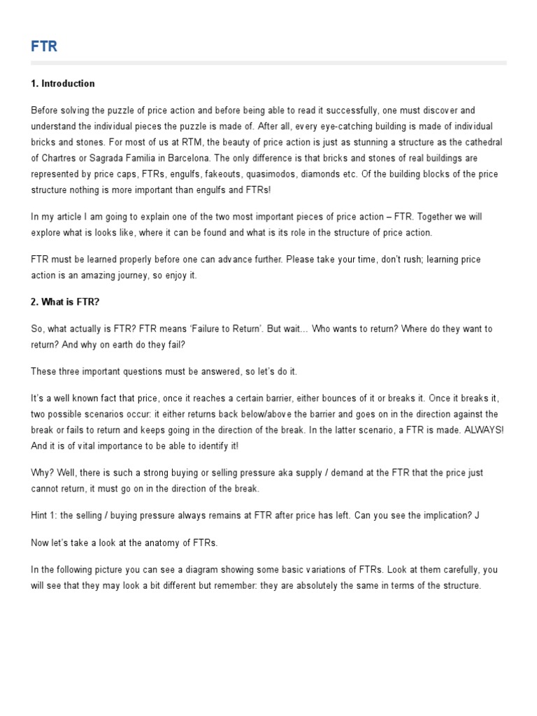 Fail To Return FTR PDF | PDF | Law