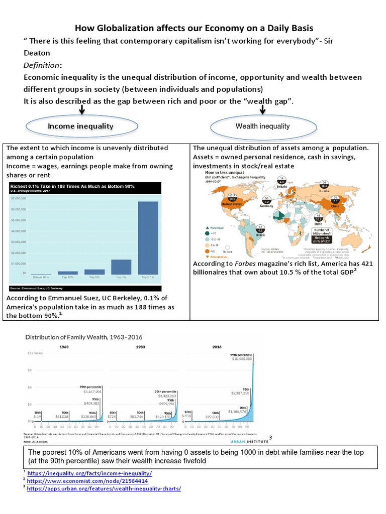 Impact of Globalization on Economic Inequality | PDF | Economic ...