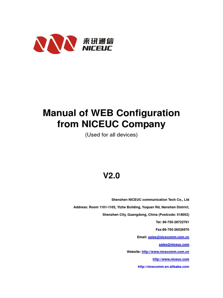 User Manual MG900 | PDF | Session Initiation Protocol | Ip Address