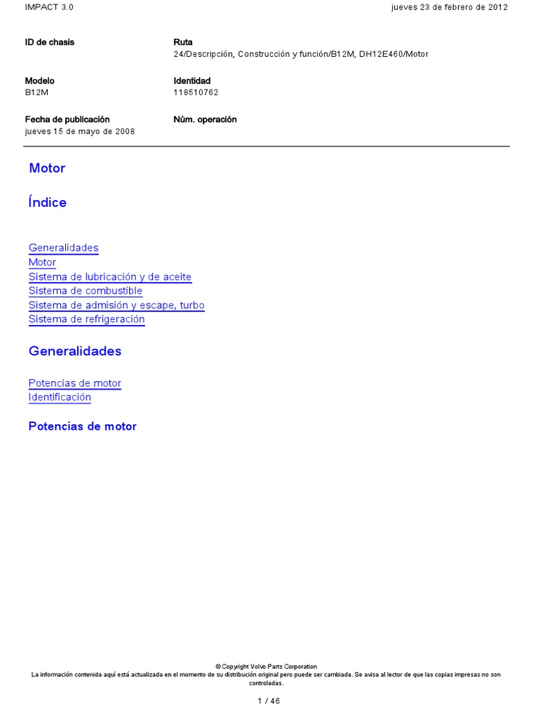 Motor DH12 PDF | PDF | Bomba | Engranaje