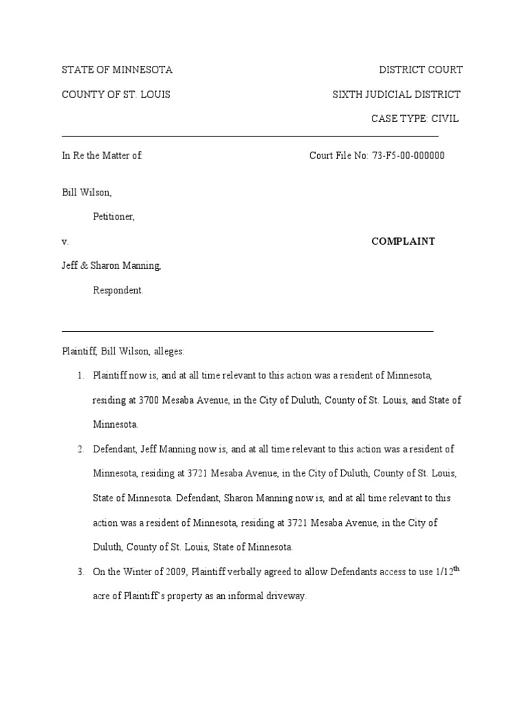 Pleadings Legal Writing | PDF | Plaintiff | Complaint