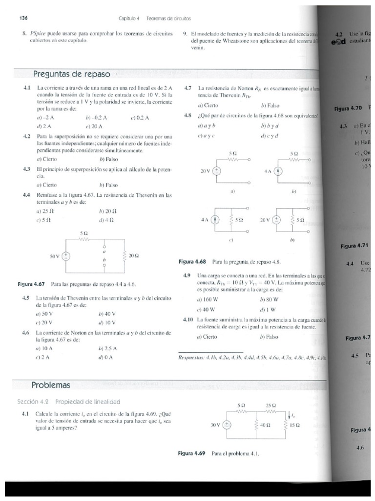 Capitulo 0-4 Leyes de Circuitos PDF | PDF
