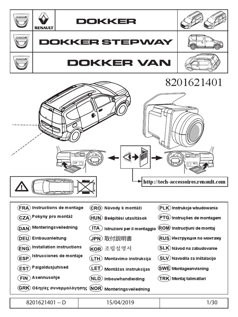 NM Rcam fk67 8201621401 v1 4 PDF | PDF