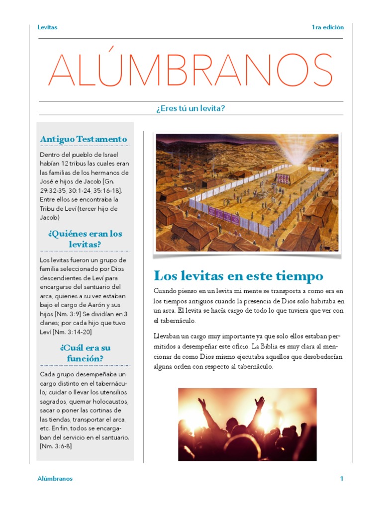 Levitas | PDF | Biblia | Religión y creencia