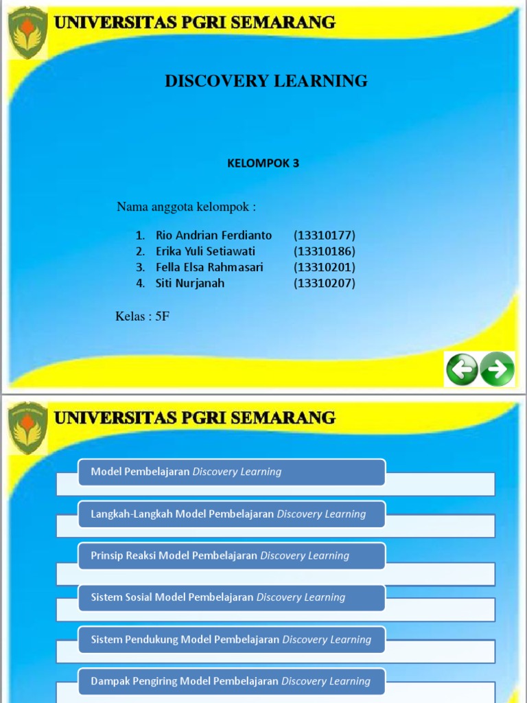 Discovery Learning | PDF | Karier & Perkembangan