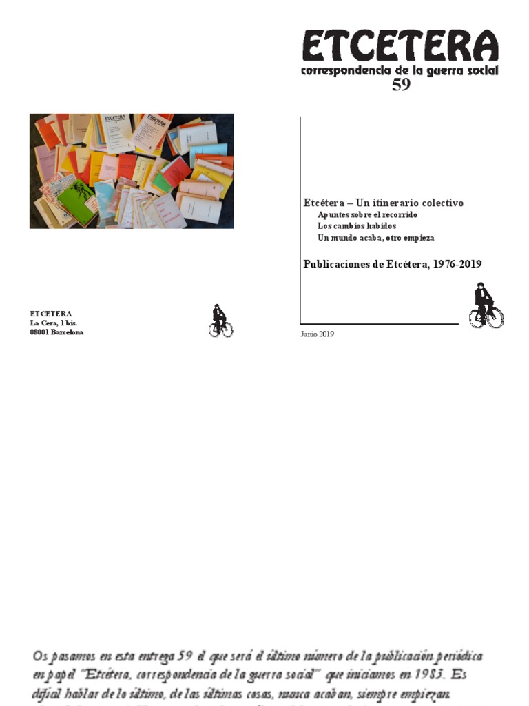 Revista ETCETERA n-59 | PDF | Capitalismo | Capital (economía)