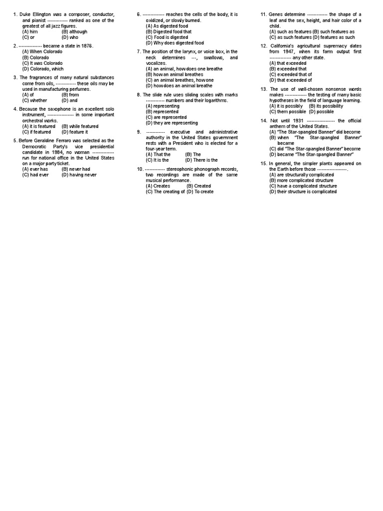 Soal L | PDF | Larynx | Nature