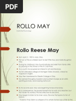 Rollo May and Existential Psychology | PDF | Existentialism | Love