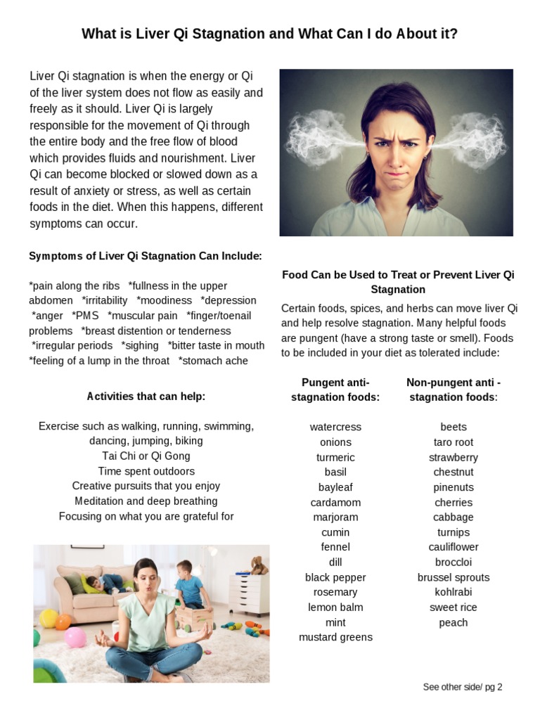 What Is Liver Qi Stagnation and What Can I Do About It | PDF ...
