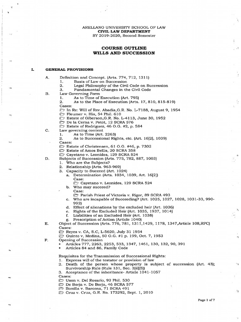 Course Outline | PDF