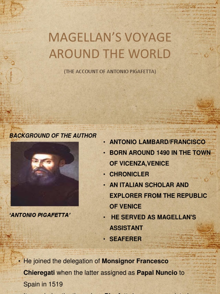 Group 1 Antonio Pigafetta | PDF | Age Of Discovery | Spanish Empire