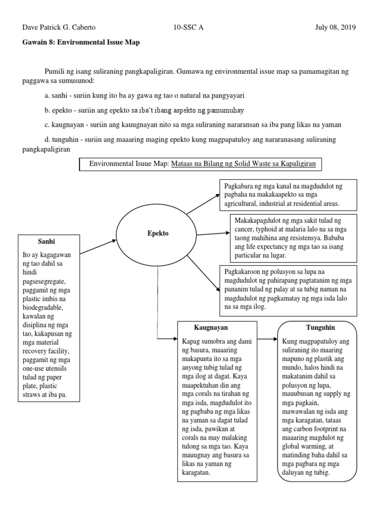 101 - Environmental Issue Map | PDF