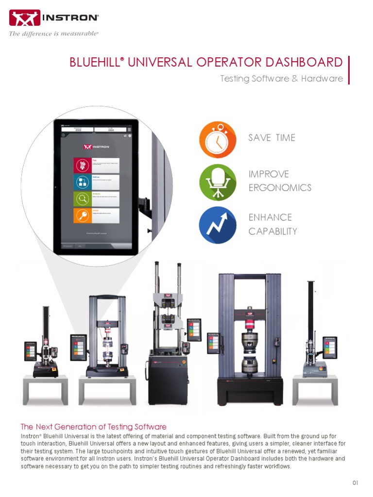 Bluehill Universal Operator Dashboard | PDF | Computer Hardware ...