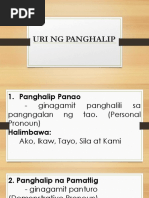 Panghalip Na Panao-Chart | PDF