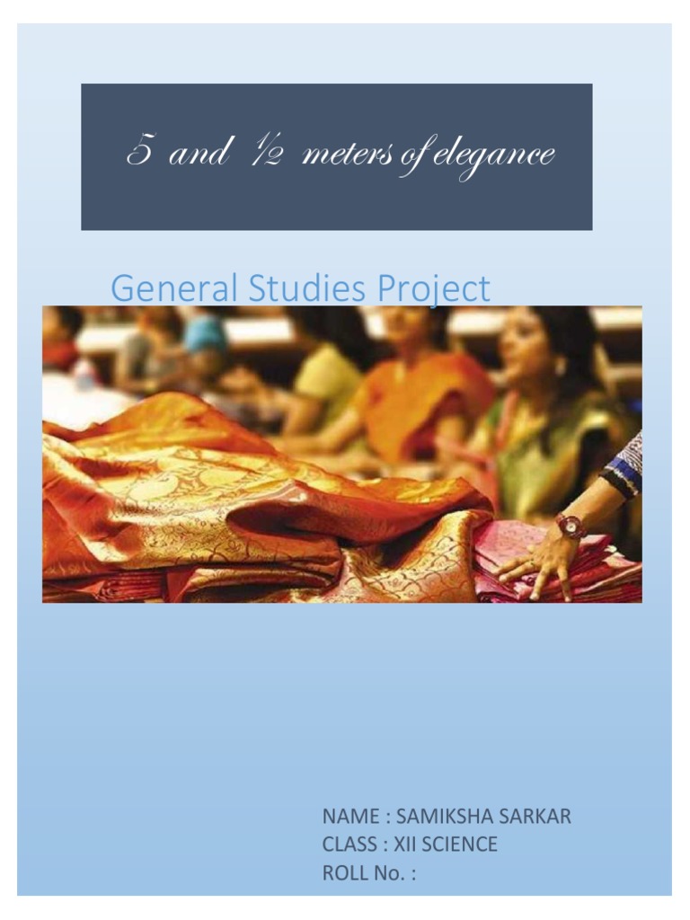 G.S. Project | PDF | Clothing | Textiles
