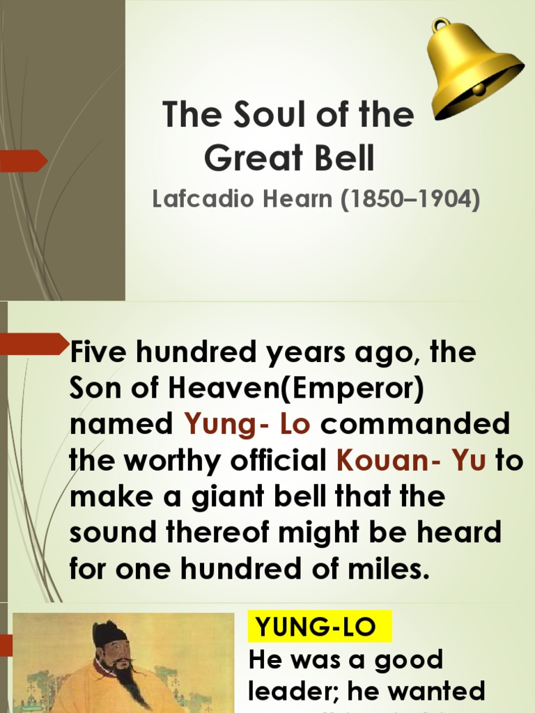 The Soul of The Great Bell | PDF