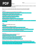 Wonder Questions and Answers | PDF | Self-Improvement