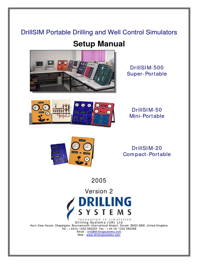 DrillSIM Portable Setup | PDF | Personal Computers | Usb