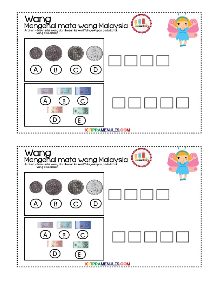 Latihan Duit 1 | PDF