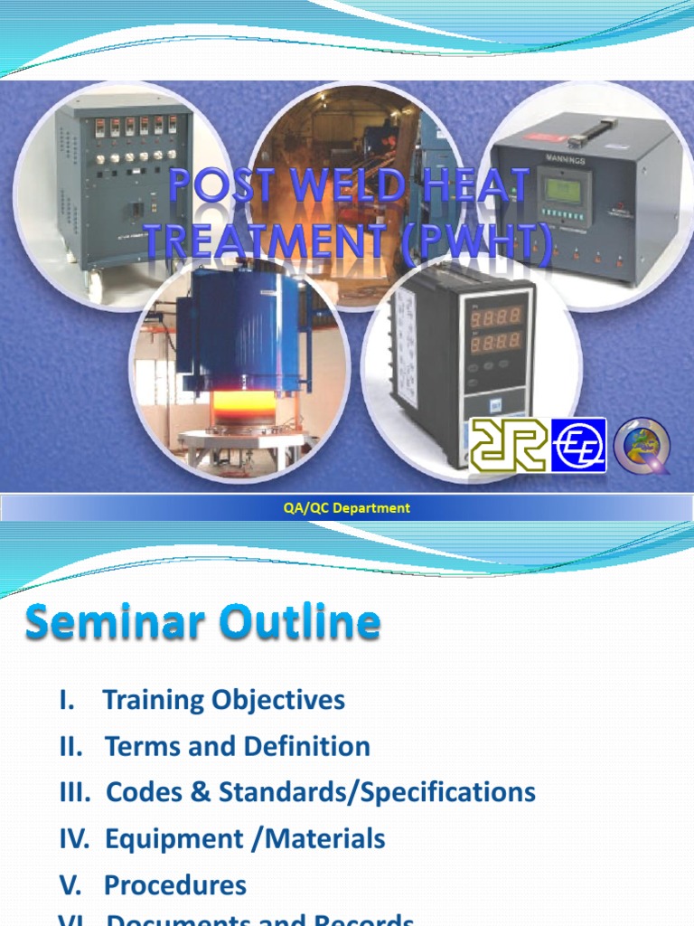 3.post Weld Heat Treatment | PDF | Thermocouple | Welding
