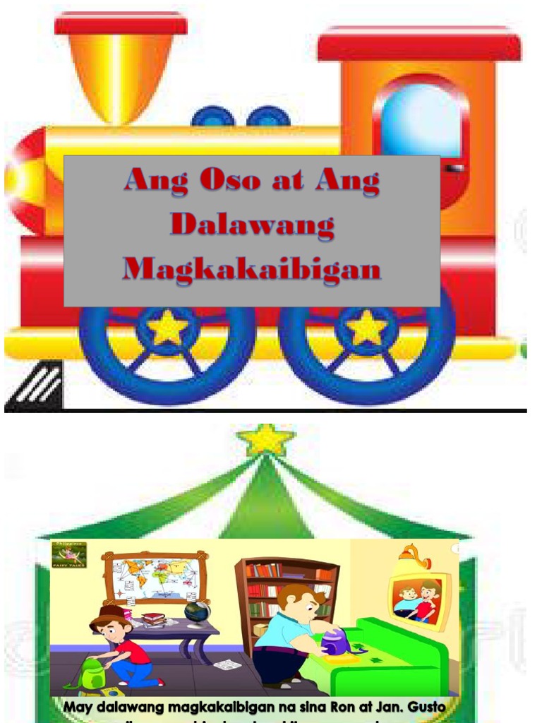 Ang Oso at Ang Dalawang Magkaibigan | PDF