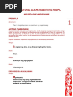 Tagalog Mass Guide | PDF